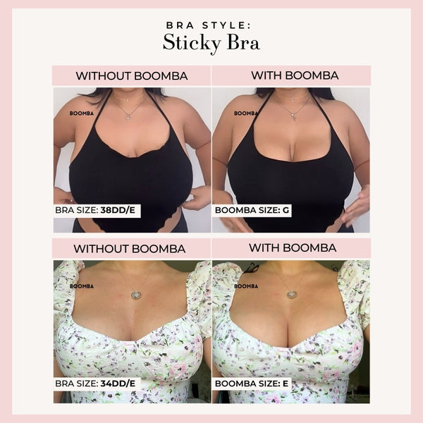 BOOMBA Sticky Bra | Amazing coverage and comfort! – BOOMBA INT