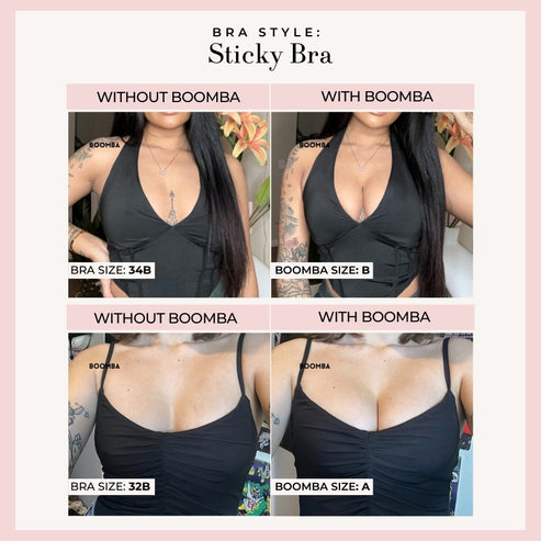 BOOMBA Sticky Bra | Amazing coverage and comfort! – BOOMBA INT