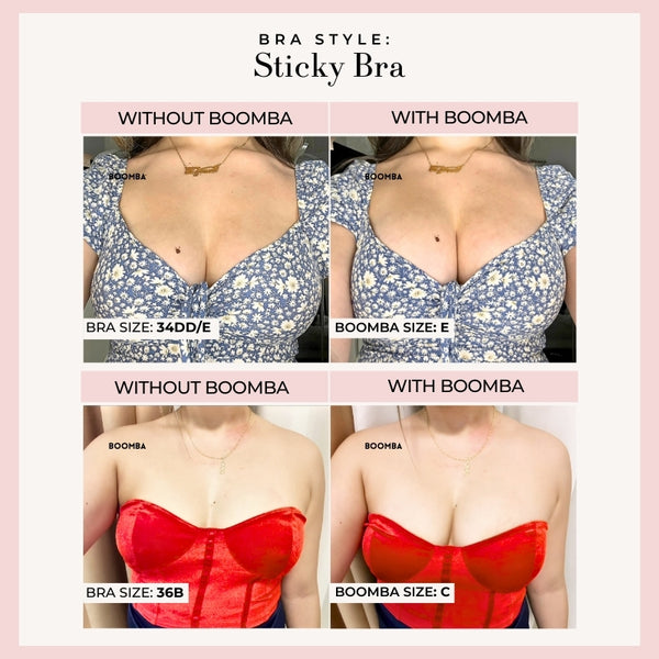 BOOMBA Sticky Bra | Amazing coverage and comfort! – BOOMBA INT