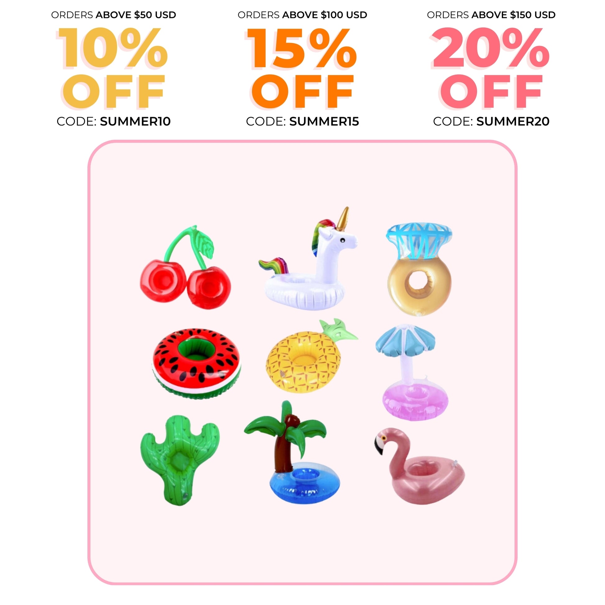 Mini Inflatable Drink Floaties – BOOMBA INT